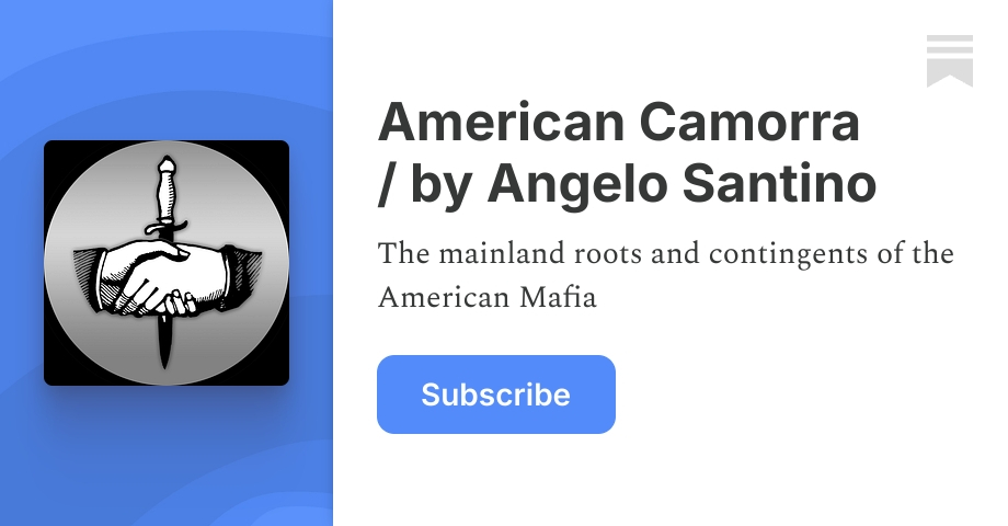 American Camorra / by Angelo Santino | Substack