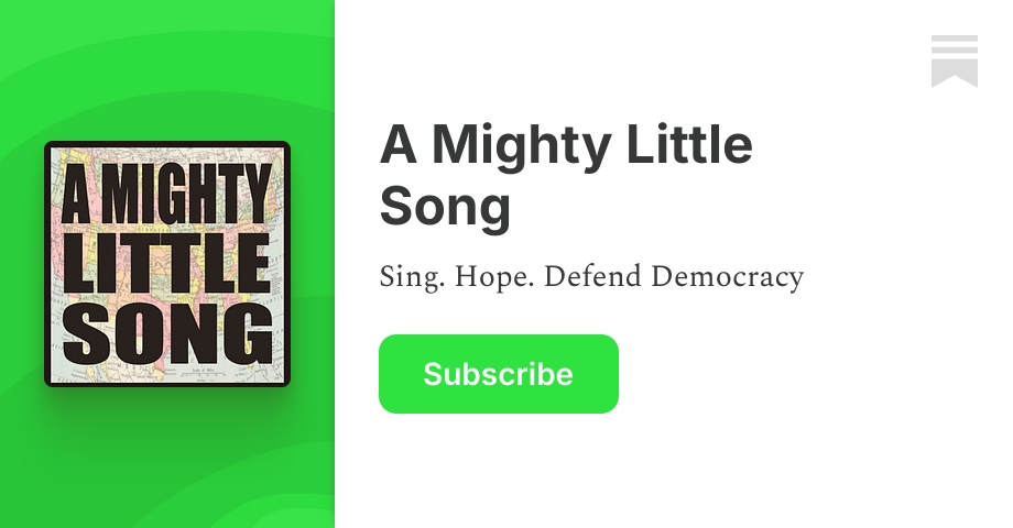 About - A Mighty Little Song