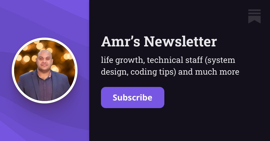 Amr’s Newsletter | Amr Hassan | Substack