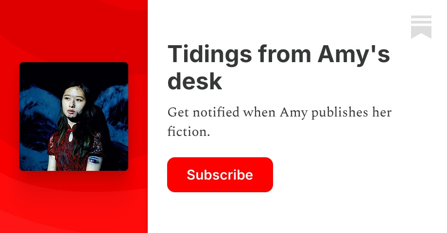 Tidings from Amy's desk | Substack