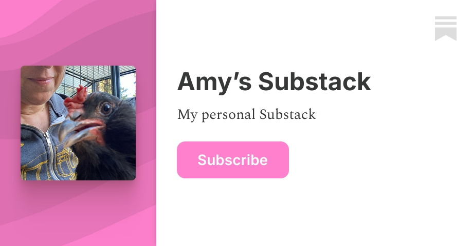 Amy’s Substack | Substack