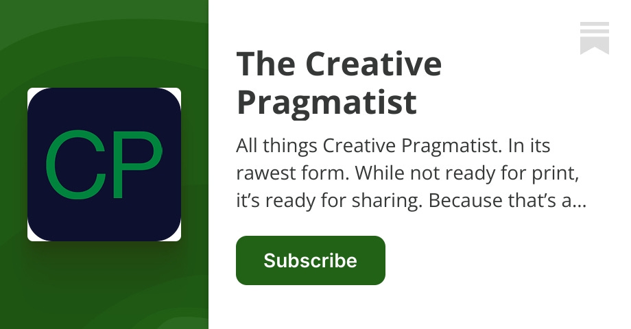 The Creative Pragmatist | Amy smilovic | Substack