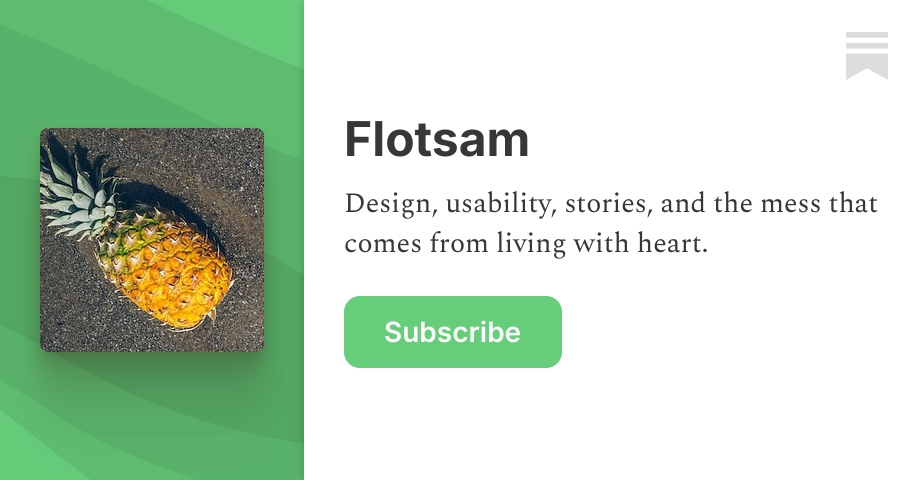 Flotsam | Amy T | Substack