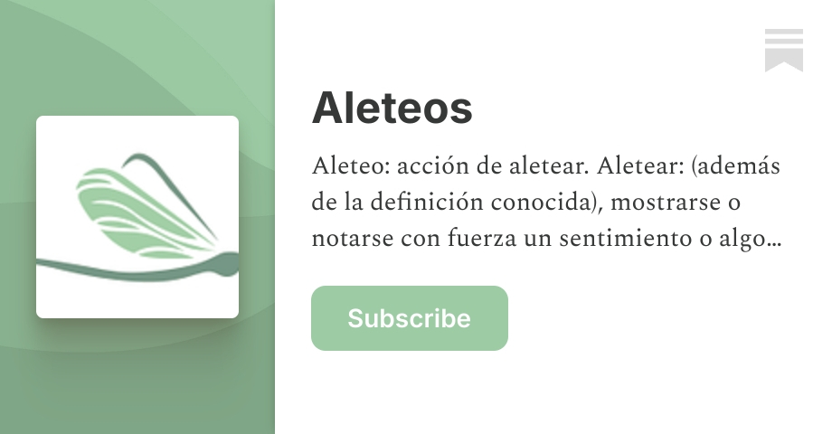Aleteos | Ana Colina | Substack