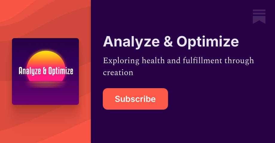 Analyze & Optimize | Substack