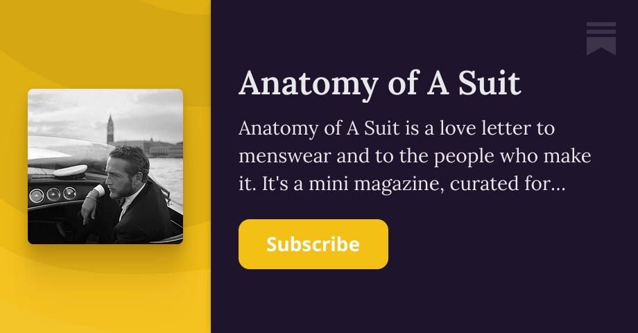 Anatomy of A Suit | Caroline Reilly | Substack