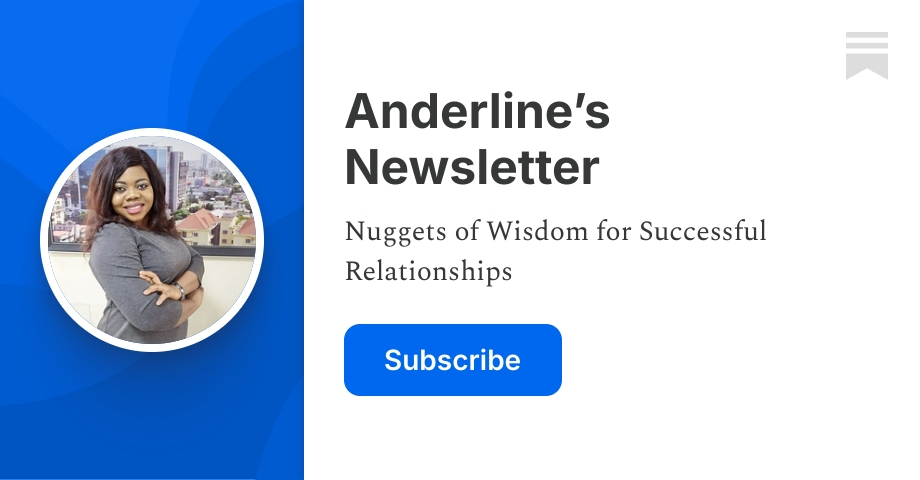 Introducing The Relationship Doctor - by Anderline Igwe