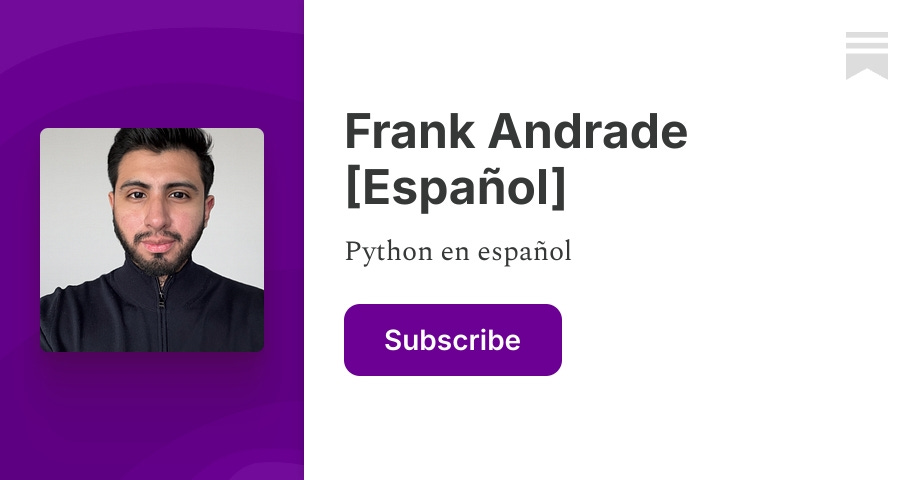 Frank Andrade [Español] | Substack