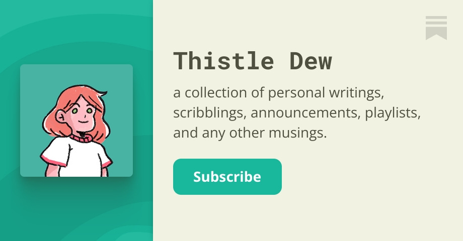 Thistle Dew | Andrea Bell | Substack