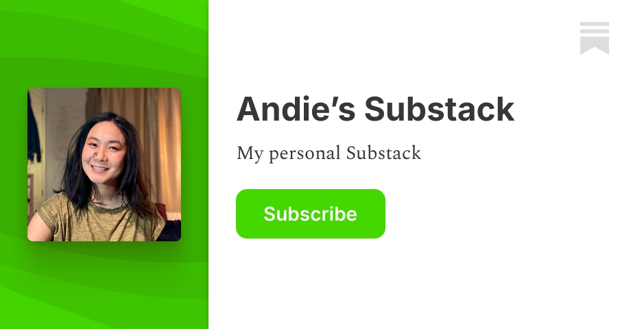 Hello & Welcome - by Andie F. Nguyen - Andie’s Substack