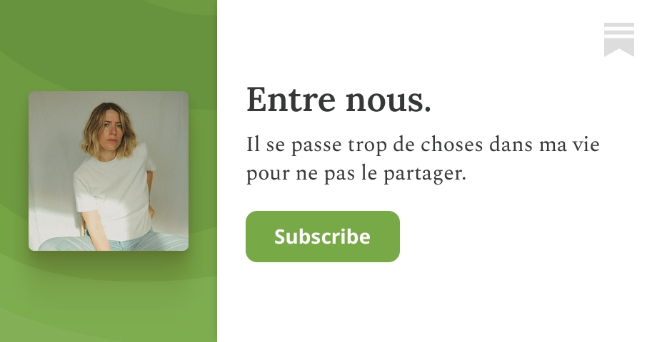 Entre nous. | Andréa Saunier | Substack