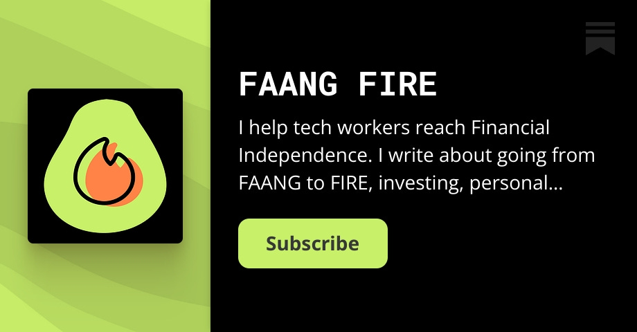 FAANG FIRE | Andre Nader | Substack
