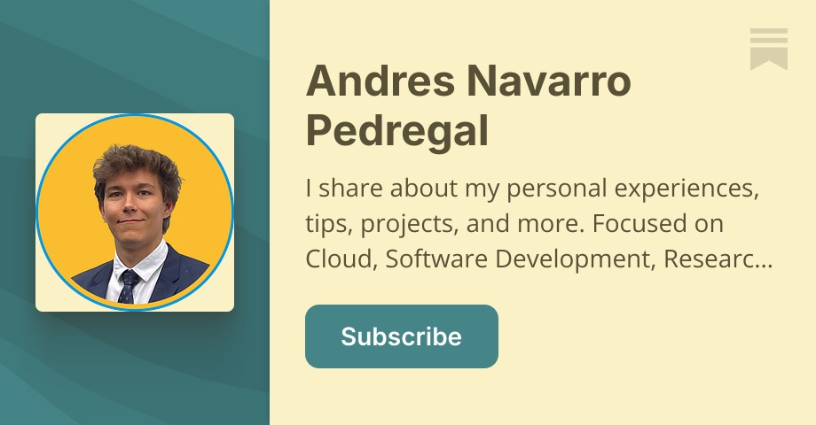 Andres Navarro Pedregal | Substack