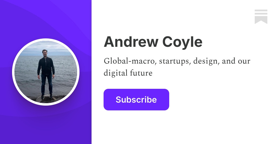 Andrew Coyle | Substack