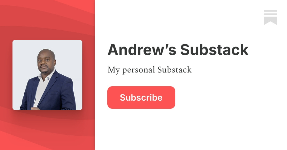 Andrew’s Substack | Andrew Kampolo | Substack