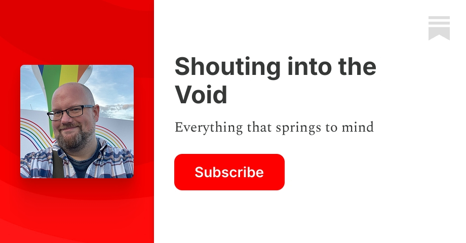 Shouting into the Void | Andrew McKay | Substack
