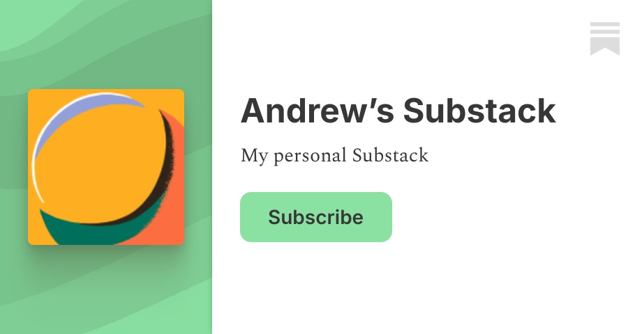 Andrew’s Substack | Andrew Royal Dugas | Substack