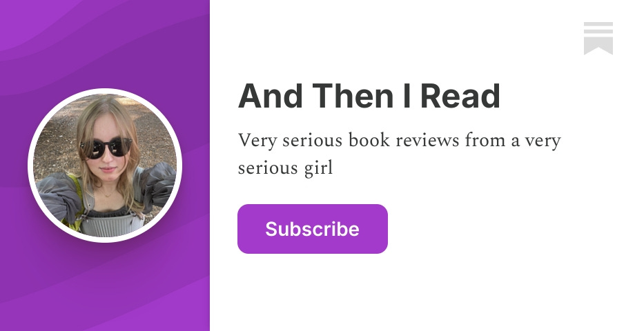 And Then I Read | Amanda Brennan | Substack