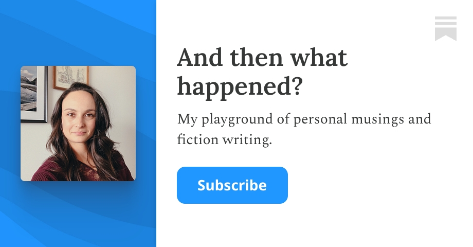 And then what happened? | Courtney Percy | Substack