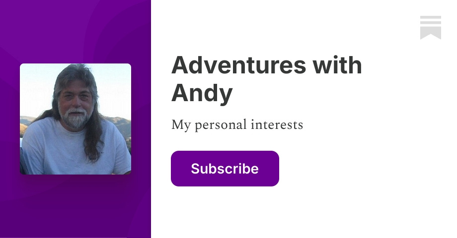 Adventures with Andy | Andy Banta | Substack
