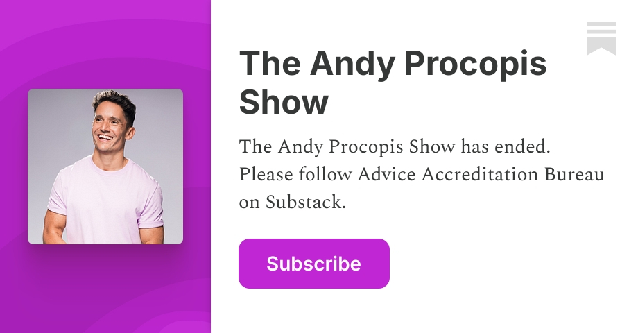 Andy’s Substack | Andy Procopis | Substack