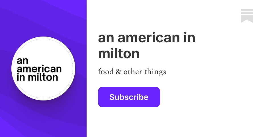 an american in milton | Angelina Abarca-Garcia | Substack