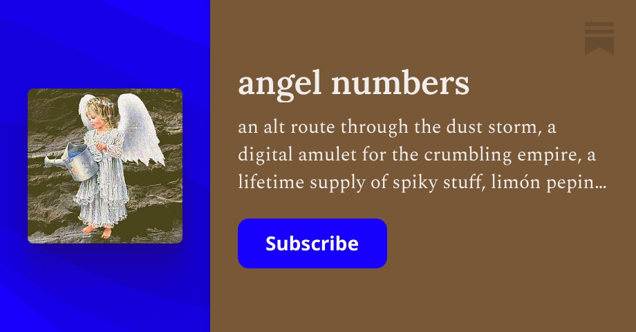 angel numbers | rocki swiderski | Substack