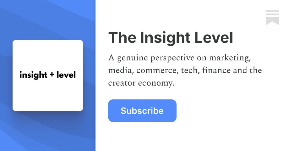 The Insight Level | Ankit M | Substack
