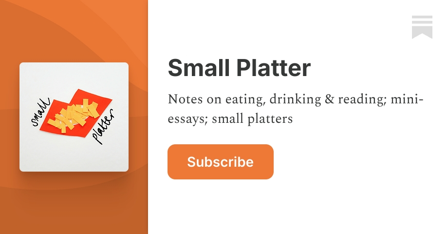 Small Platter | Anna Kirk | Substack