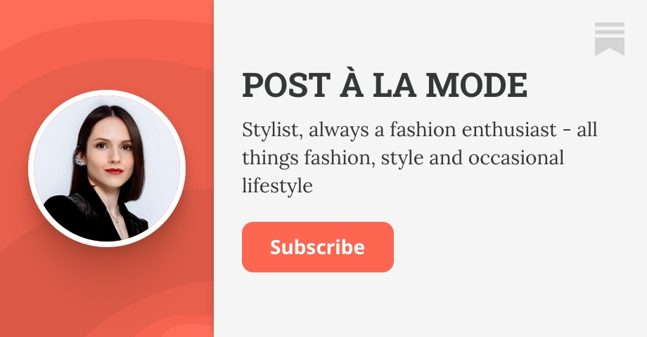 POST À LA MODE | Substack