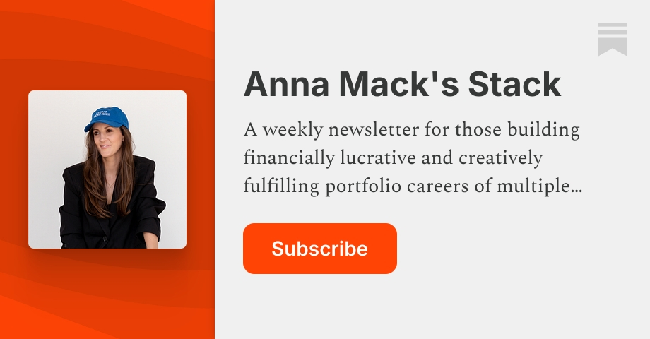 Anna Mack's Stack | Anna Mackenzie | Substack