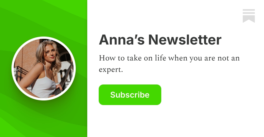 Anna’s Newsletter | Anna Piper | Substack
