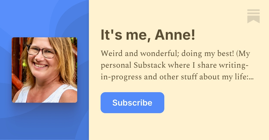 On TV - by Anne Elrod Whitney - It's me, Anne!