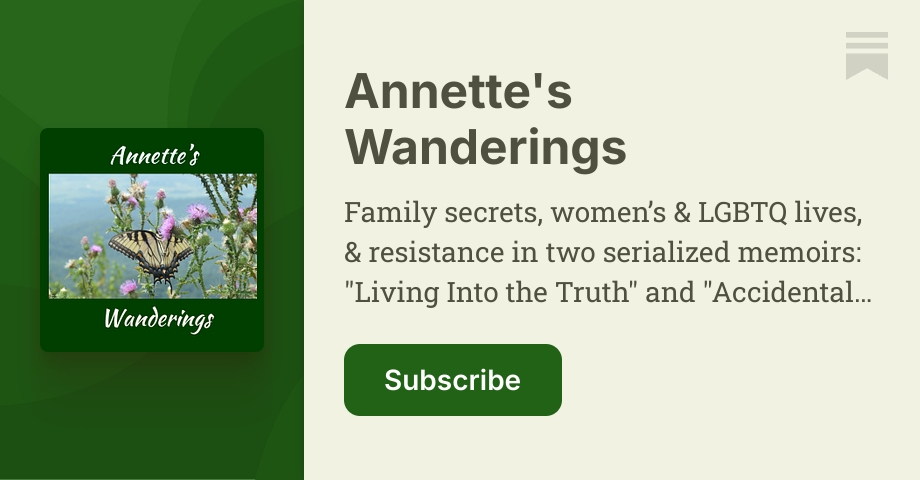 Annette's Wanderings | Annette Marquis | Substack