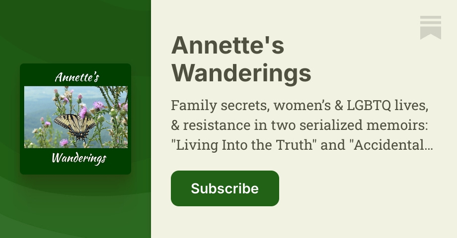 Annette's Wanderings | Annette Marquis | Substack