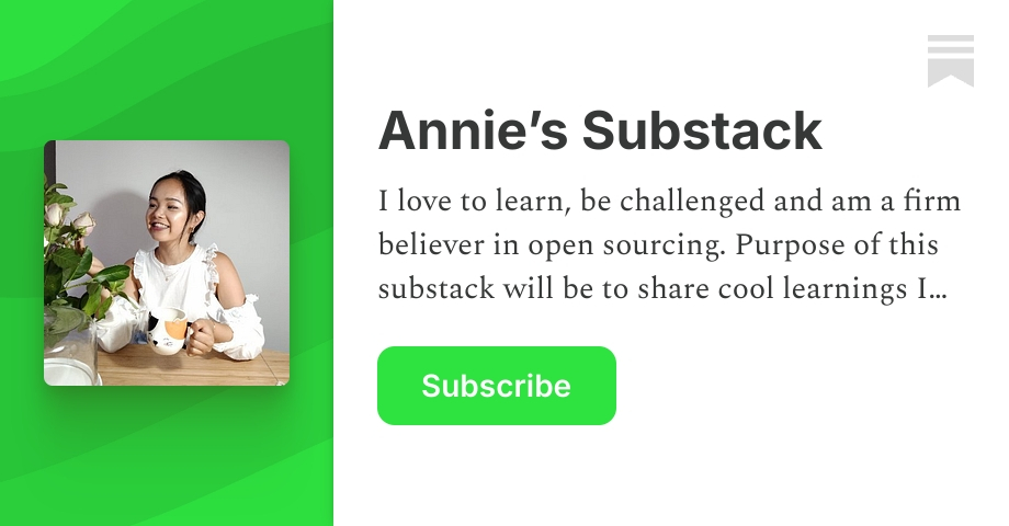 Annie’s Substack | Annie L ~🔅 | Substack