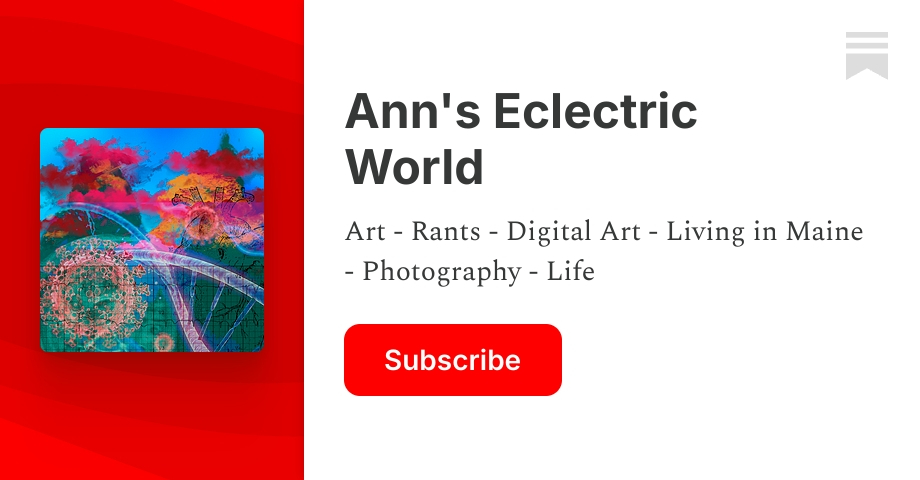 Ann's Eclectric World | Ann Tracy | Substack