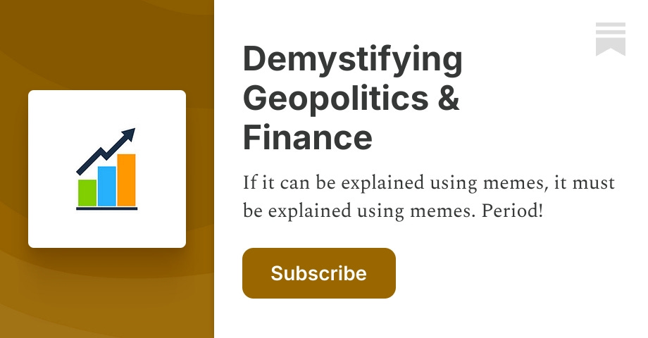 Demystifying Geopolitics & Finance | Anonymo | Substack