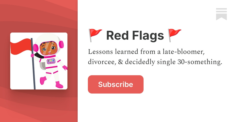 🚩 Red Flags 🚩 | Ansa Edim | Substack