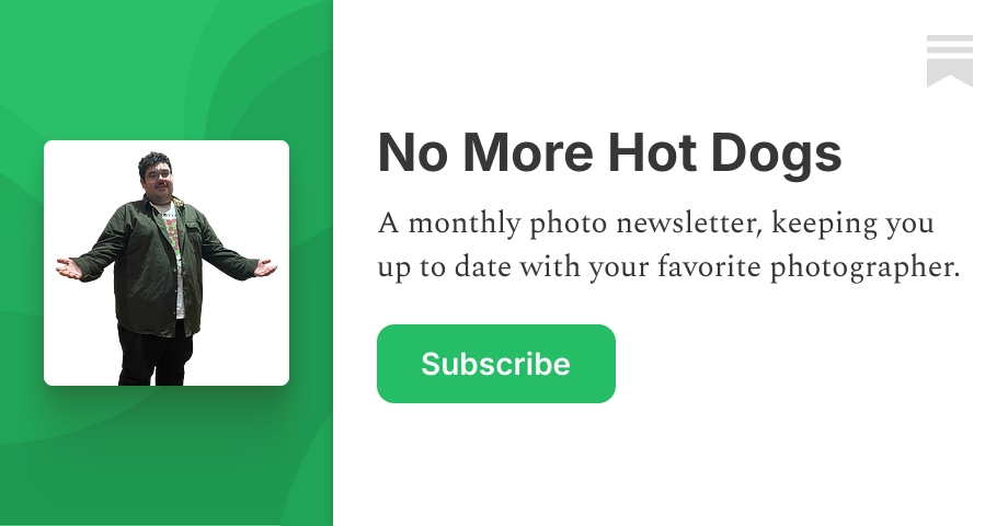 No More Hot Dogs | Anthony Cosme | Substack