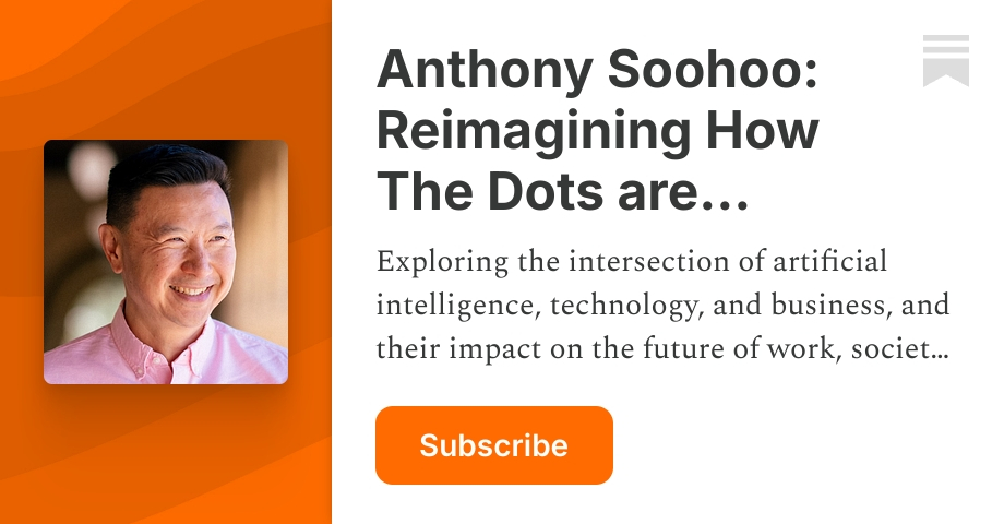About - Anthony Soohoo: Reimagining How The Dots are Connected