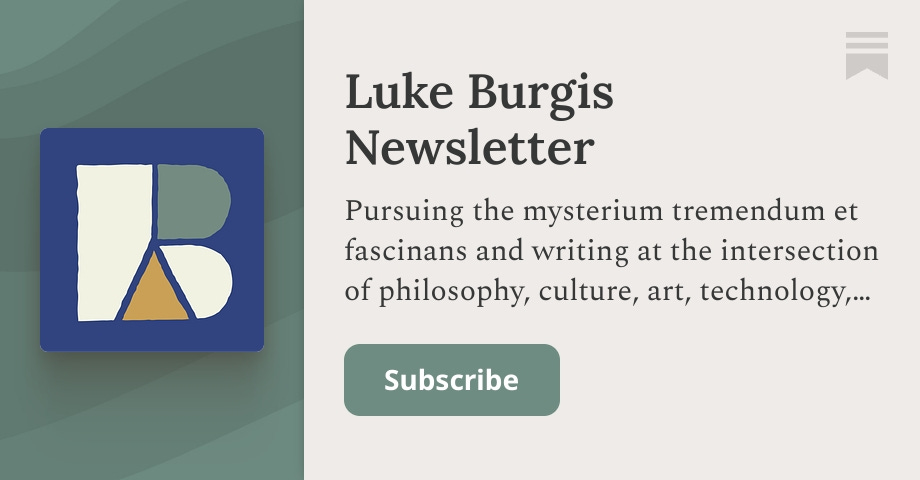 Luke Burgis Newsletter | Substack