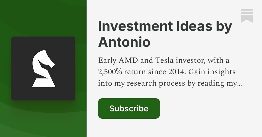 Investment Ideas by Antonio | Antonio Linares | Substack