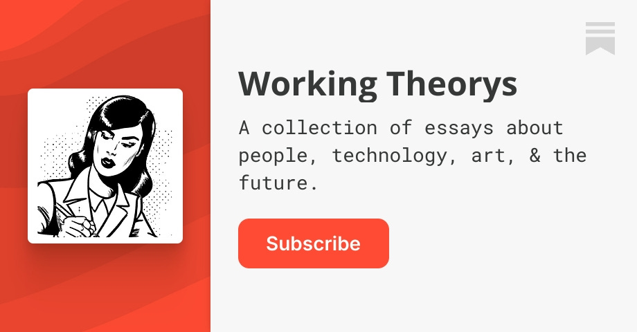 Working Theorys | Anu | Substack