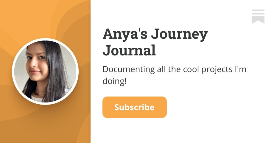 Anya's Journey Journal | Anya Ishani Sharma | Substack