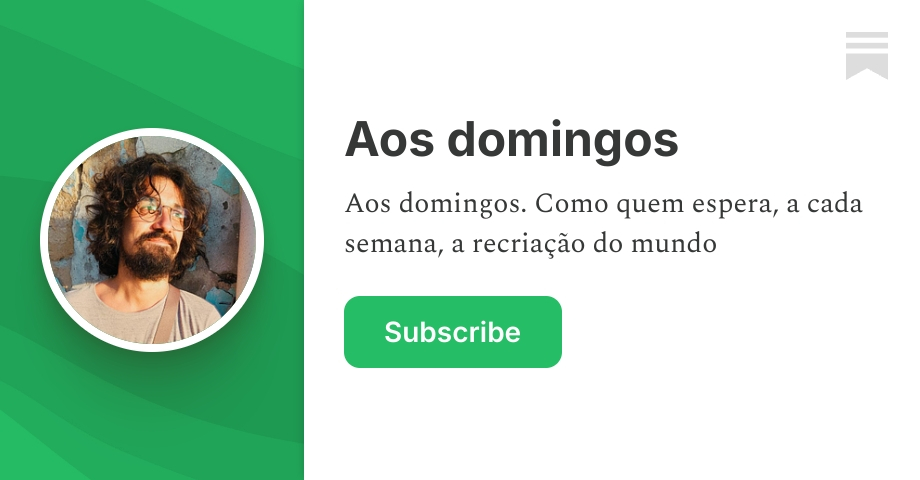 Aos domingos | Leandro Durazzo | Substack