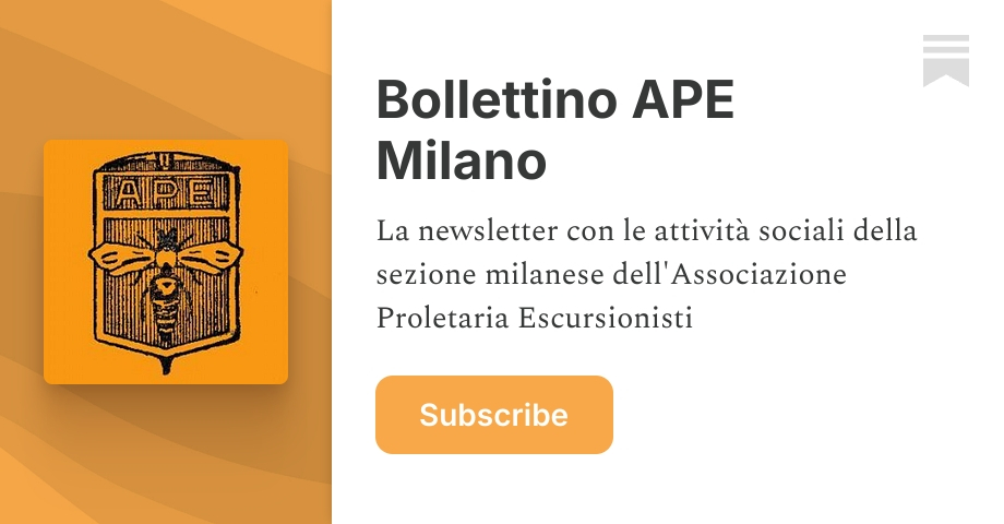 Bollettino APE Milano | Substack