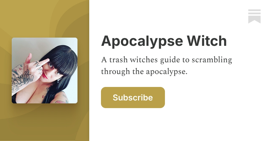 Apocalypse Witch | Marlee Jane Ward | Substack
