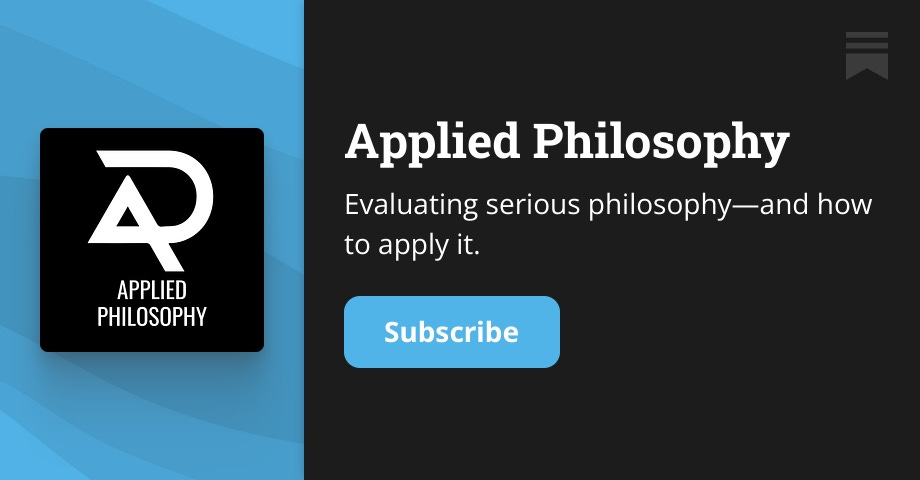 Applied Philosophy | Micah Xavier | Substack