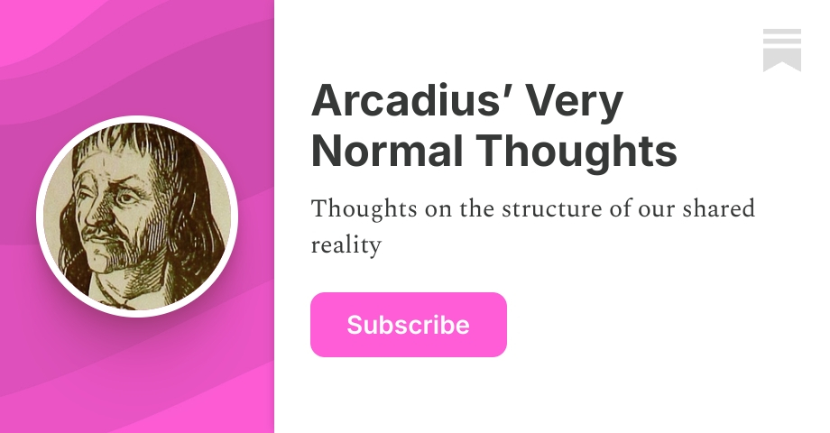Open Letter - Arcadius’ Very Normal Thoughts